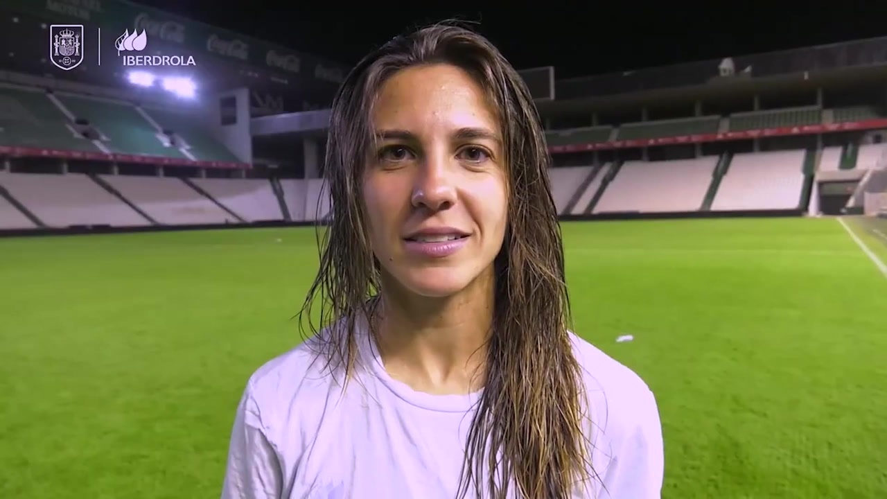 Marta Cardona y la "ilusión de marcar" con España