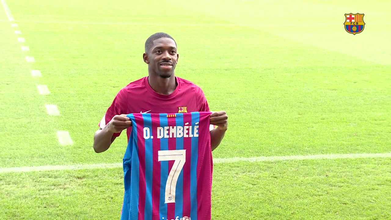 VIDEO : Ousmane Dembélé révèle son nouveau numéro