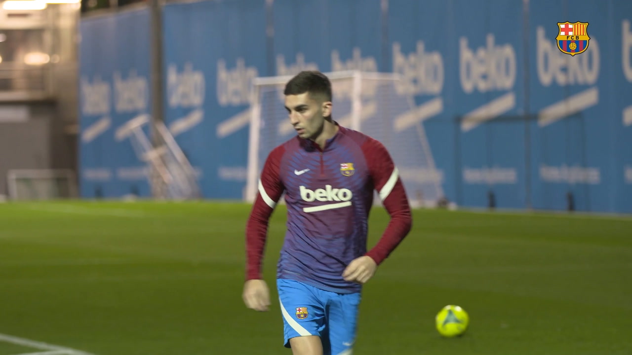 VÍDEO: así fue el primer entrenamiento de Ferran en el Barça