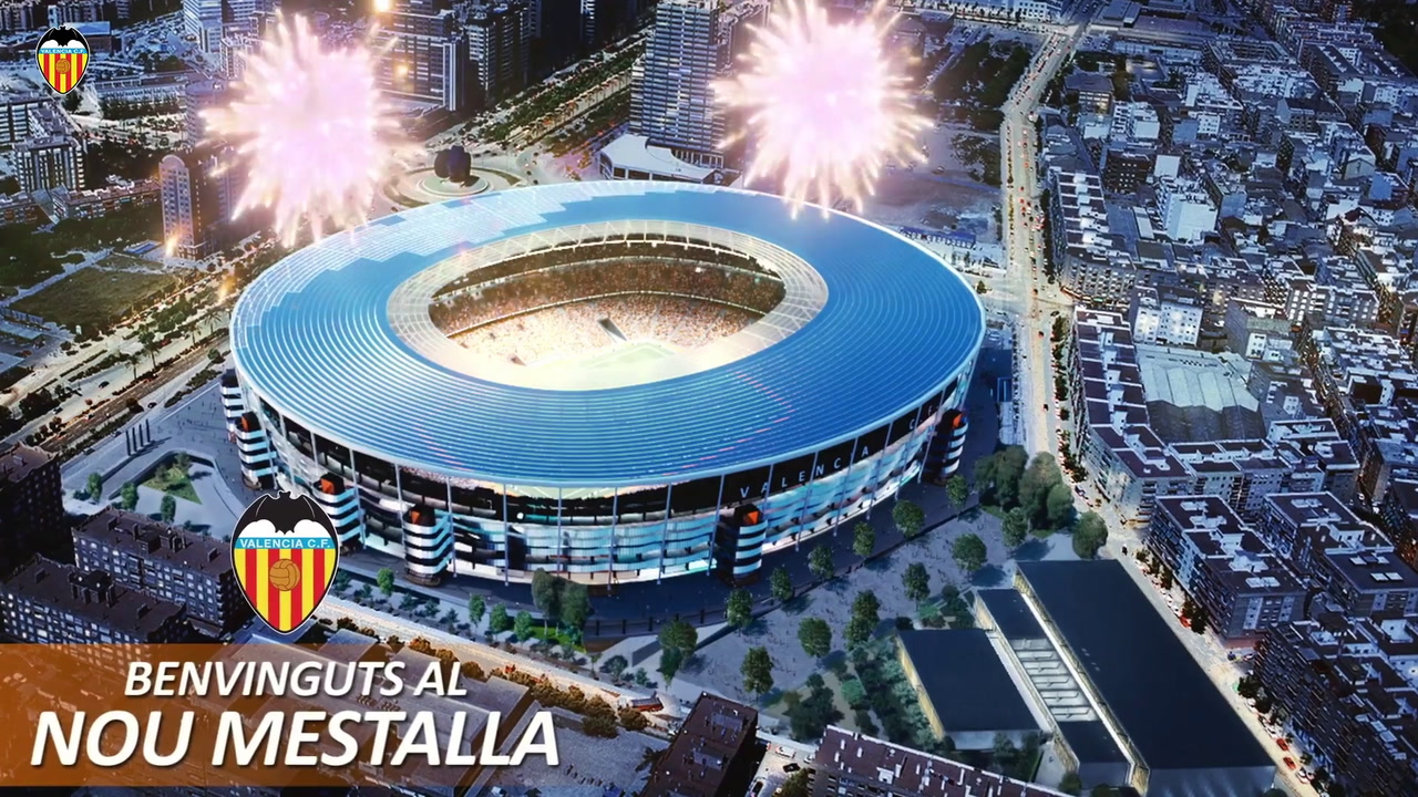 VIDÉO : Valence dévoile les plans de son nouveau stade