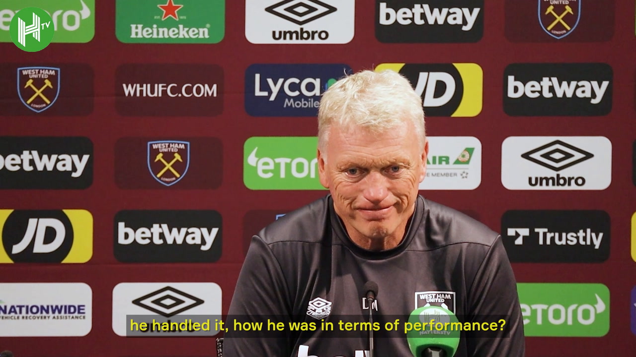 VIDEO: Moyes praises Paqueta amidst ongoing FA investigation
