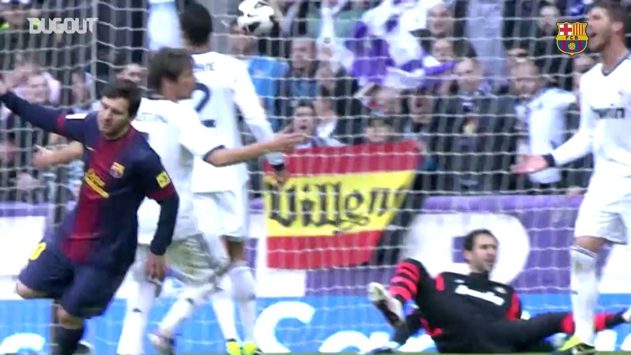 VÍDEO: gols de Lionel Messi no Santiago Bernabéu