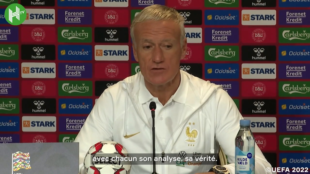 Deschamps évoque le Danemark, prochain adversaire au Mondial