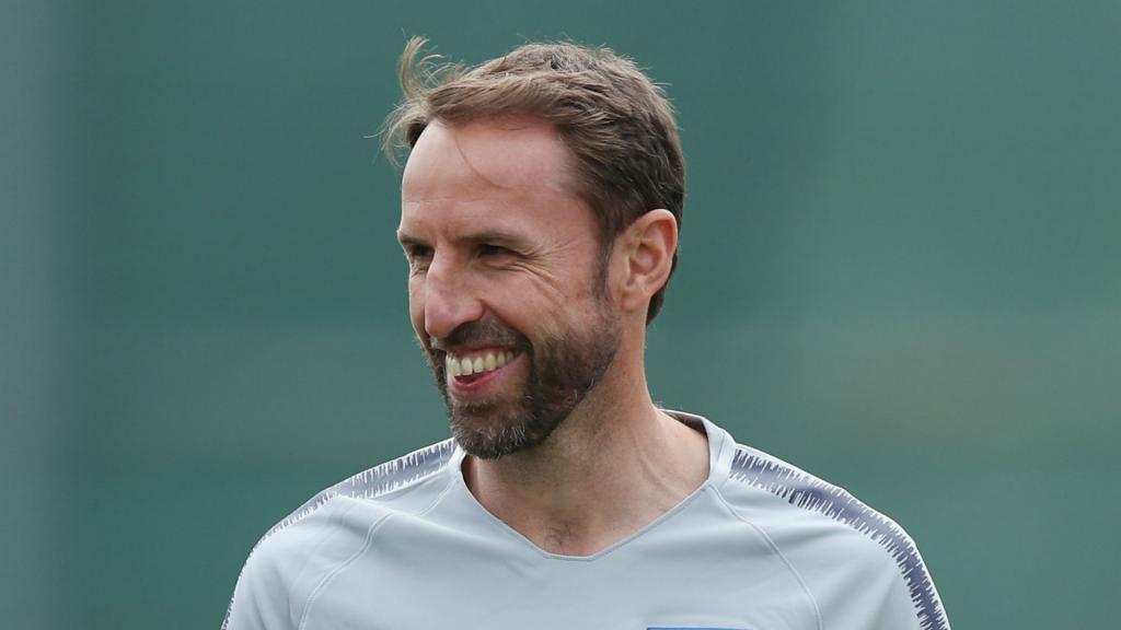Southgate jokes about dislocated shoulder
